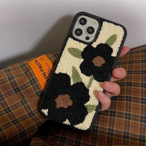 Plush Floral iPhone Case - ZiCASE