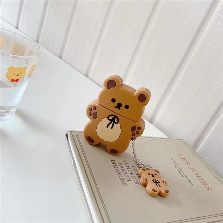 3D Teddy Bear AirPods Case - ZiCASE