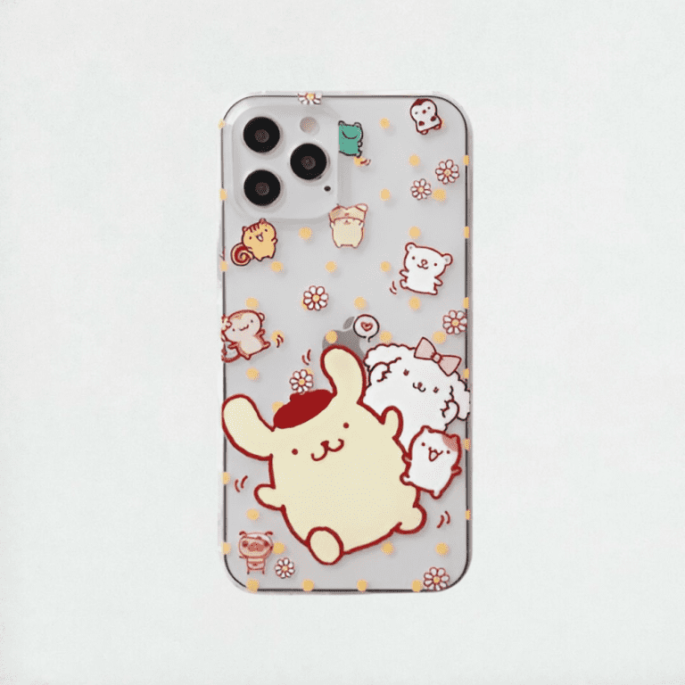 Pompompurin & Cinnamoroll iPhone Case - ZiCASE