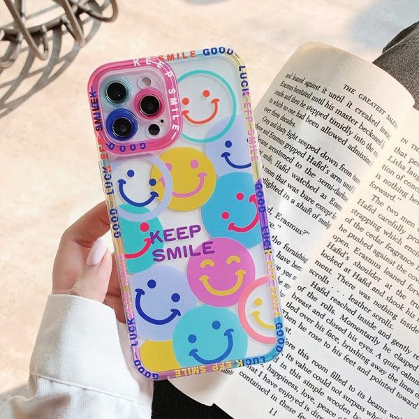 Smiley & Flowers iPhone Case - ZiCASE