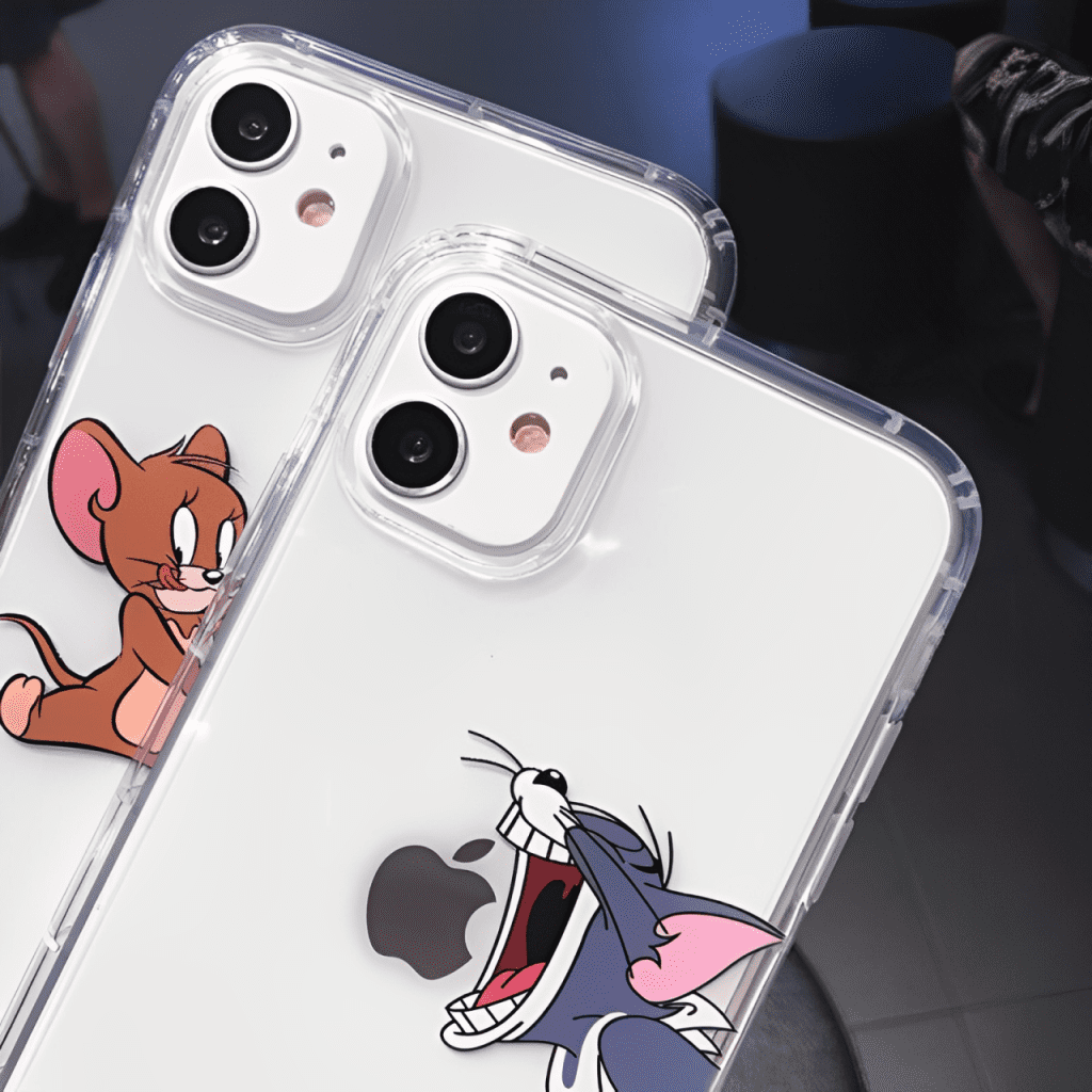 Tom And Jerry Clear iPhone Case - ZiCASE