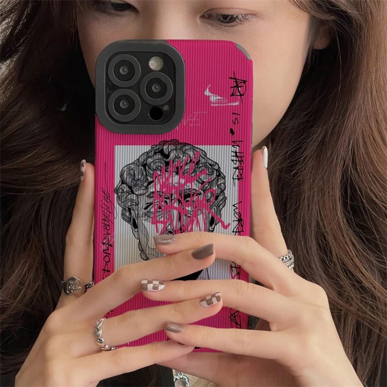 Pink Statue iPhone Case - ZiCASE