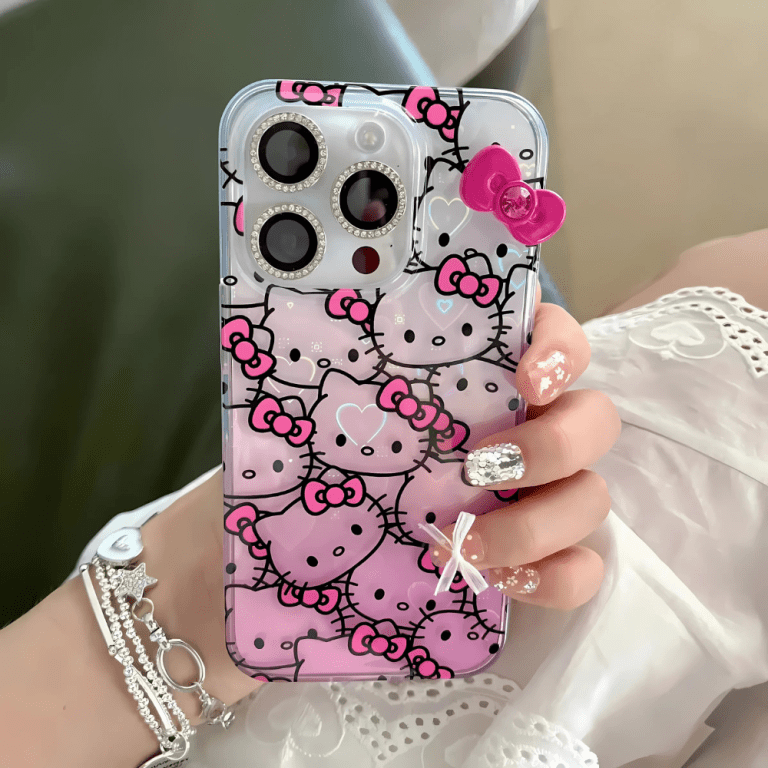 Cute Hello Kitty iPhone Case - ZiCASE