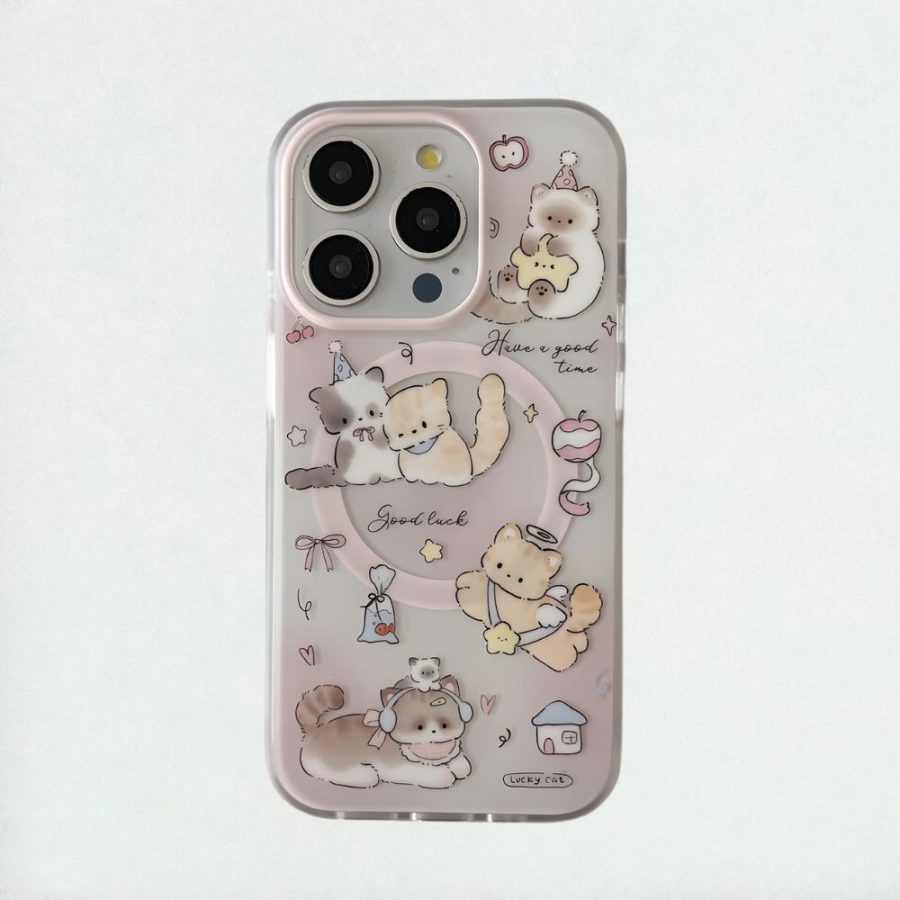 Illustrated Pets MagSafe iPhone Case - ZiCASE
